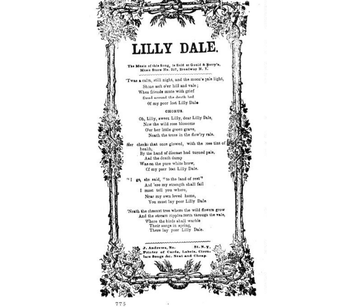 The History Behind the Song "Lily Dale" – Katie Glassman's Fiddle School